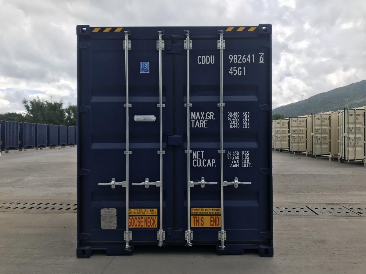 40' HC Double Door | Jysk Container Salg
