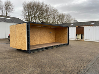 Isoleret container- 50 eller 100 mm - Få et uforpligtende tilbud